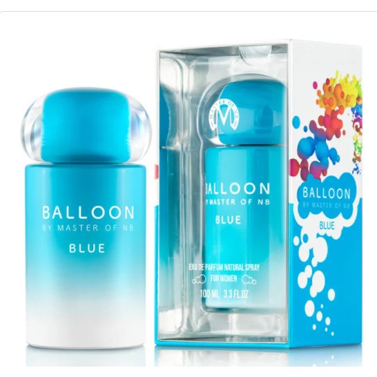 Perfume New Brand Balloon Blue for Women 100ml | Shopee Brasil