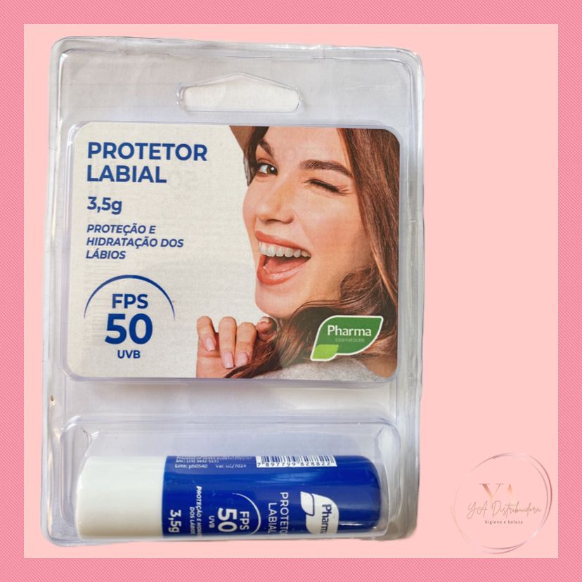 Protetor Labial e Solar Fps50 Tradicional Pharma | Shopee Brasil
