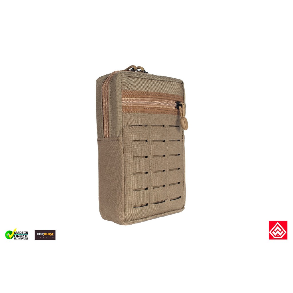 Bolso Molle Vertical 2 Zipers Laser Cut Warfare | Shopee Brasil