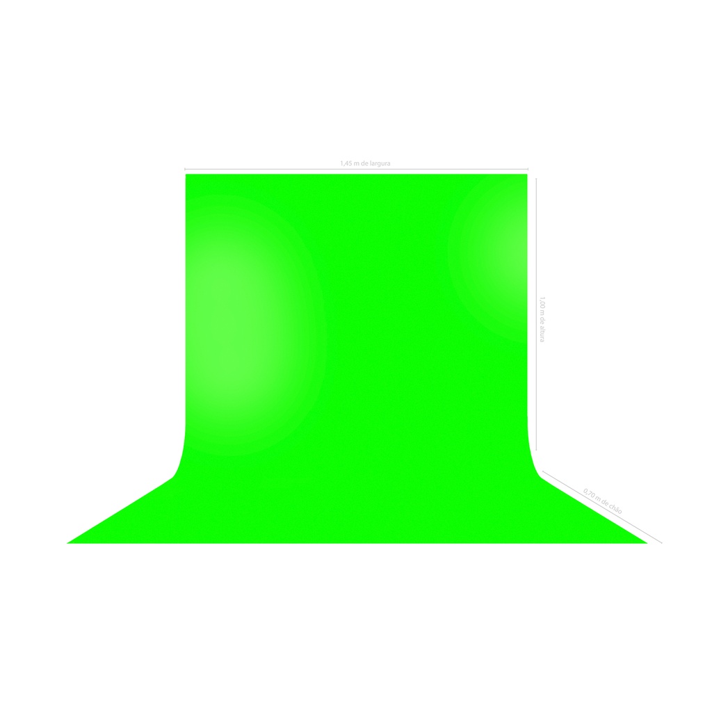 Fundo Fotográfico para fotos em Tecido Verde Chroma Key - 150x170cm ...