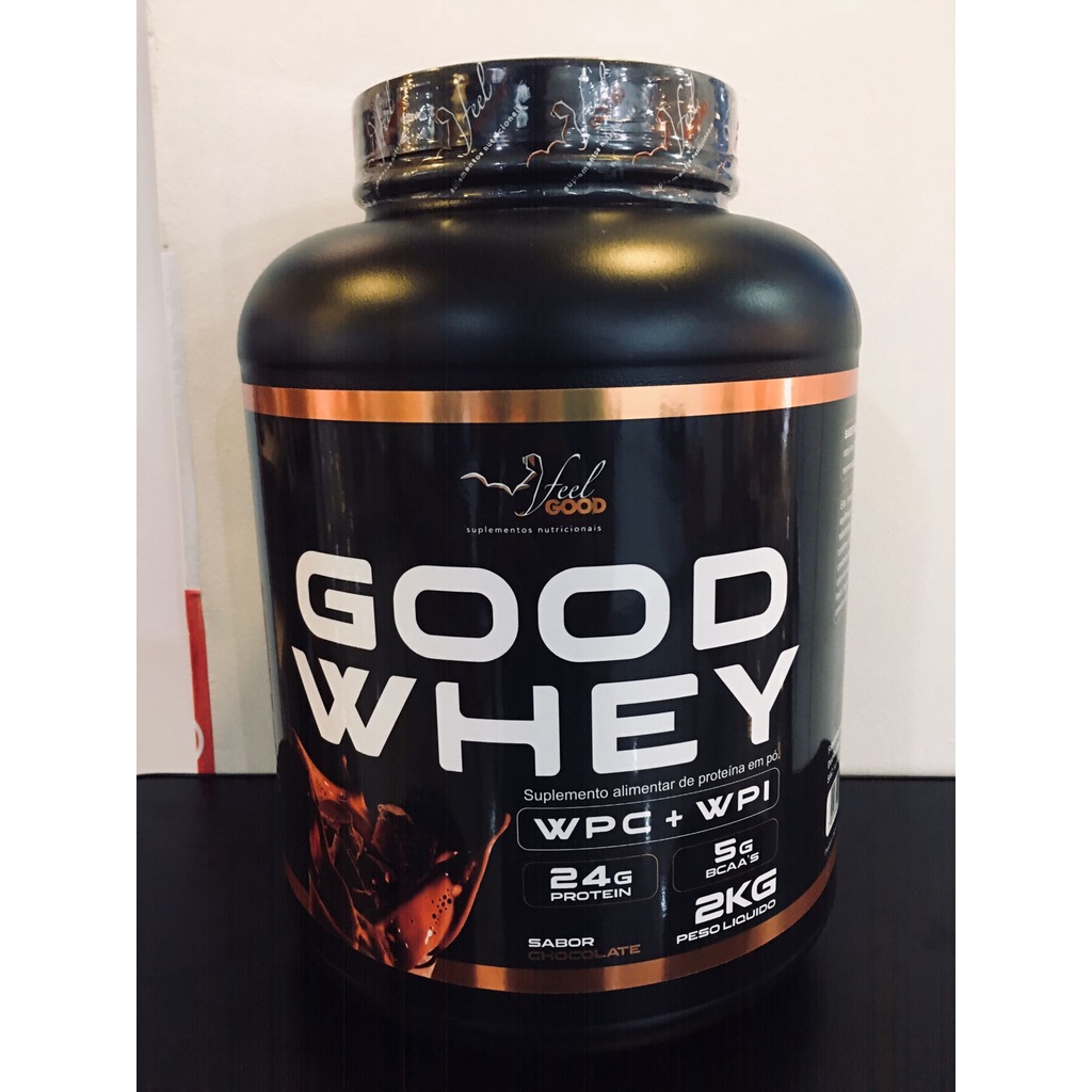 GOOD WHEY PROTEINA 2W - FEEL GOOD - 2KG OU 900G | Shopee Brasil