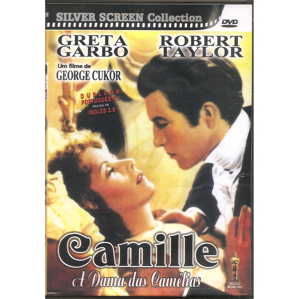 DVD CAMILLE A DAMA DAS CAMELIAS (GEORGE CUKOR)- GRETA GARBO ROBERT ...
