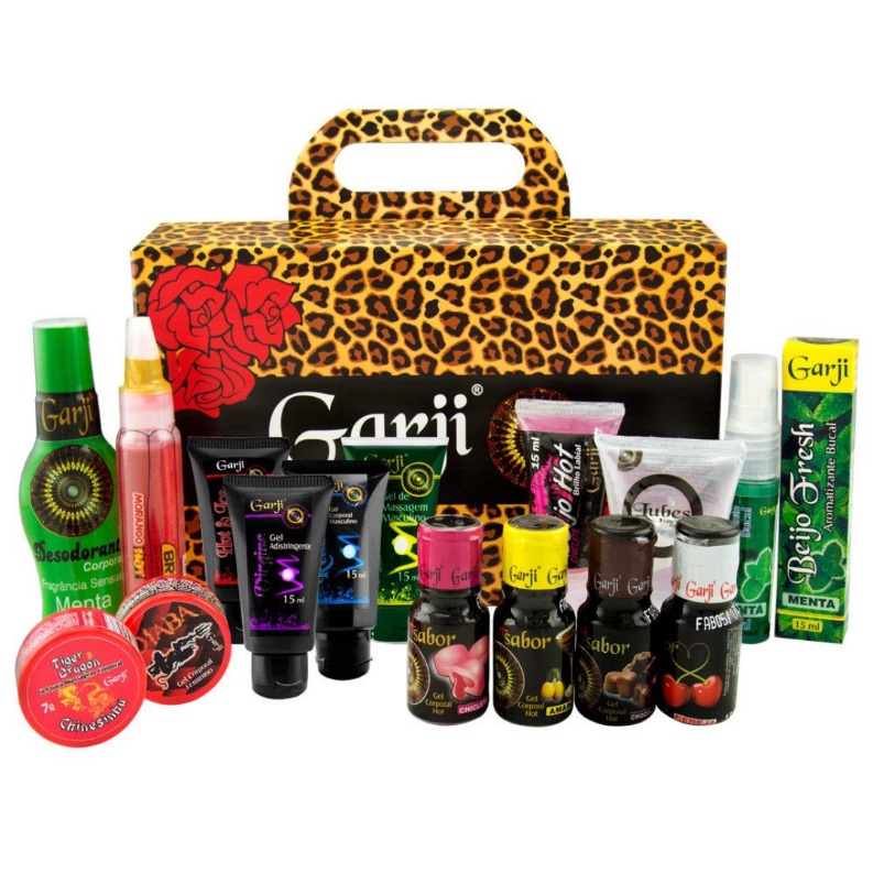 KIT SENSUAL III COM 15 UNIDADES GARJI | Shopee Brasil