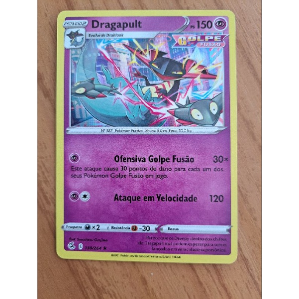 Card Pokémon Dragapult original e nova | Shopee Brasil
