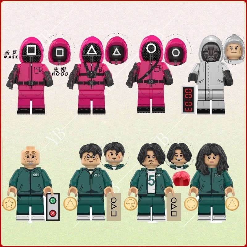 Modelo De Jogo De Lula Brinquedo Minifigures Block toys for Children ...