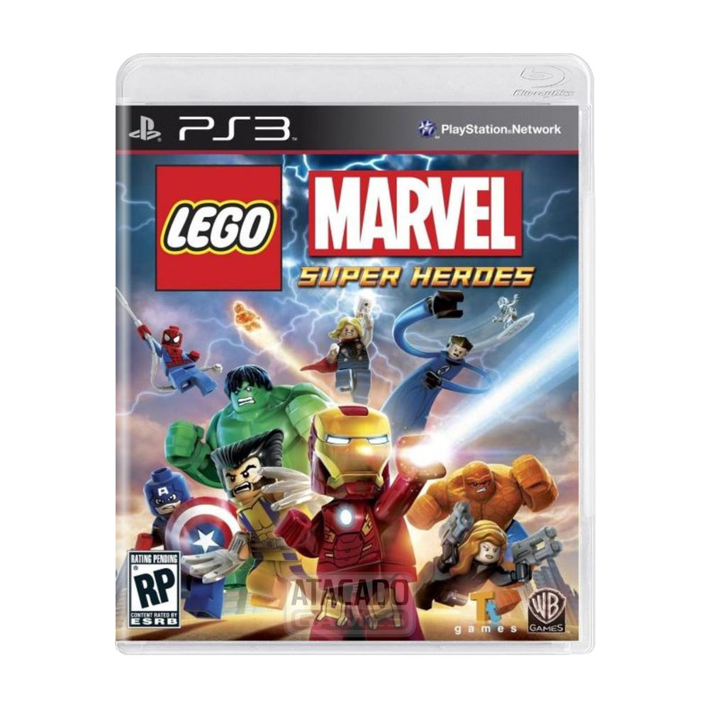 Lego Marvel Super Heroes Ps3 - Mídia Física Original | Shopee Brasil