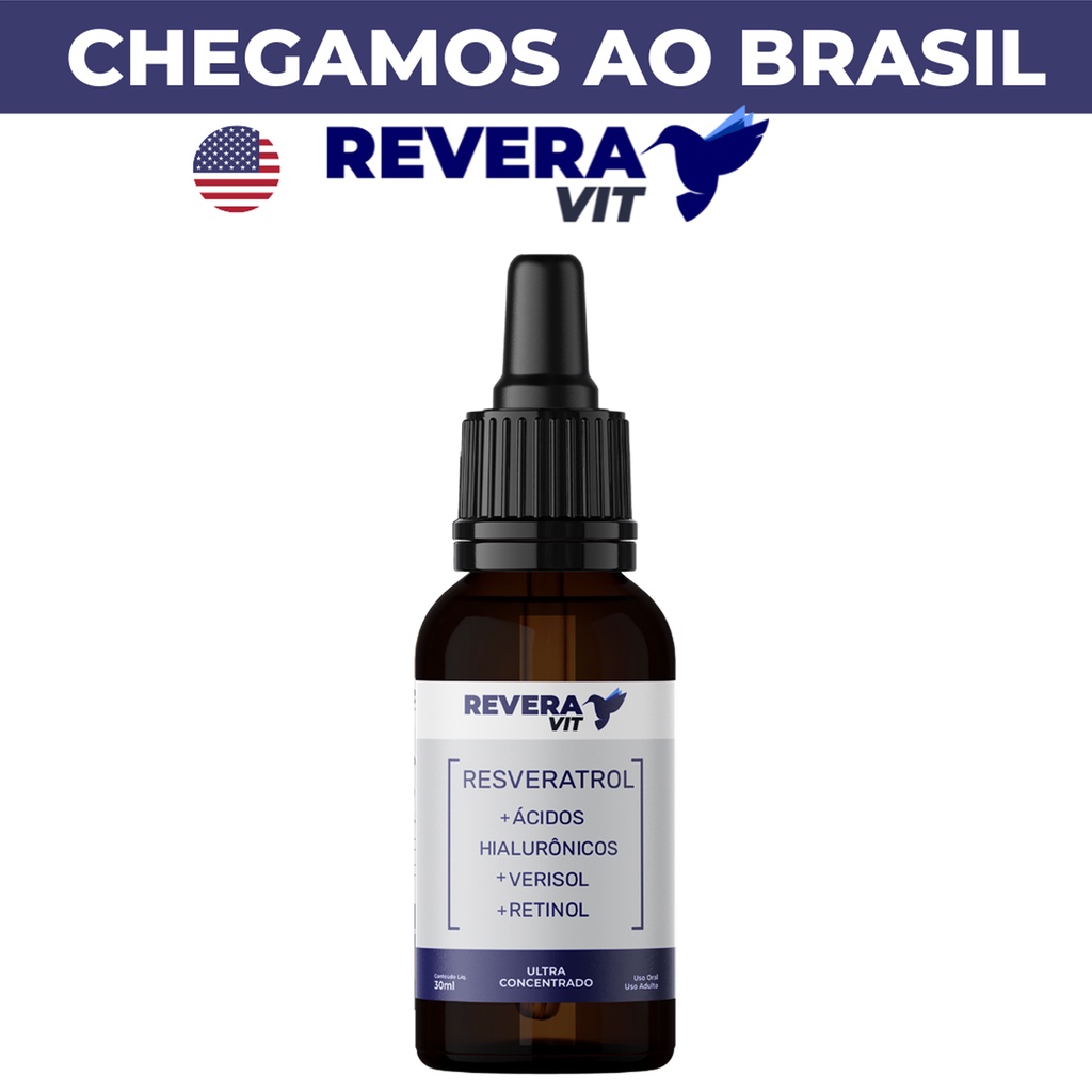 Reveravit Americano Resveratrol 30ml | Shopee Brasil