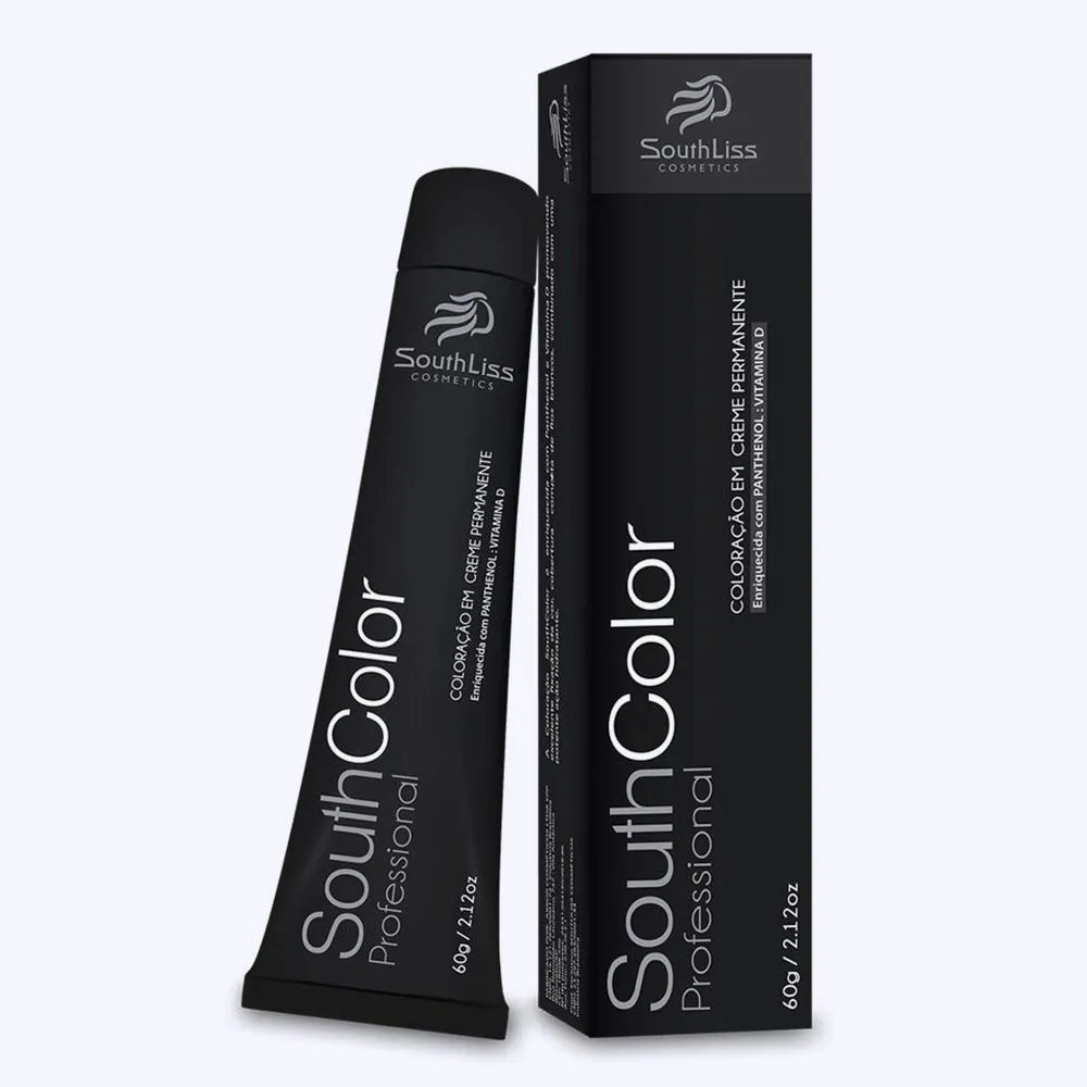 Coloração Tintura South Color 60gr 0.2 Violeta South Liss Tinta ...