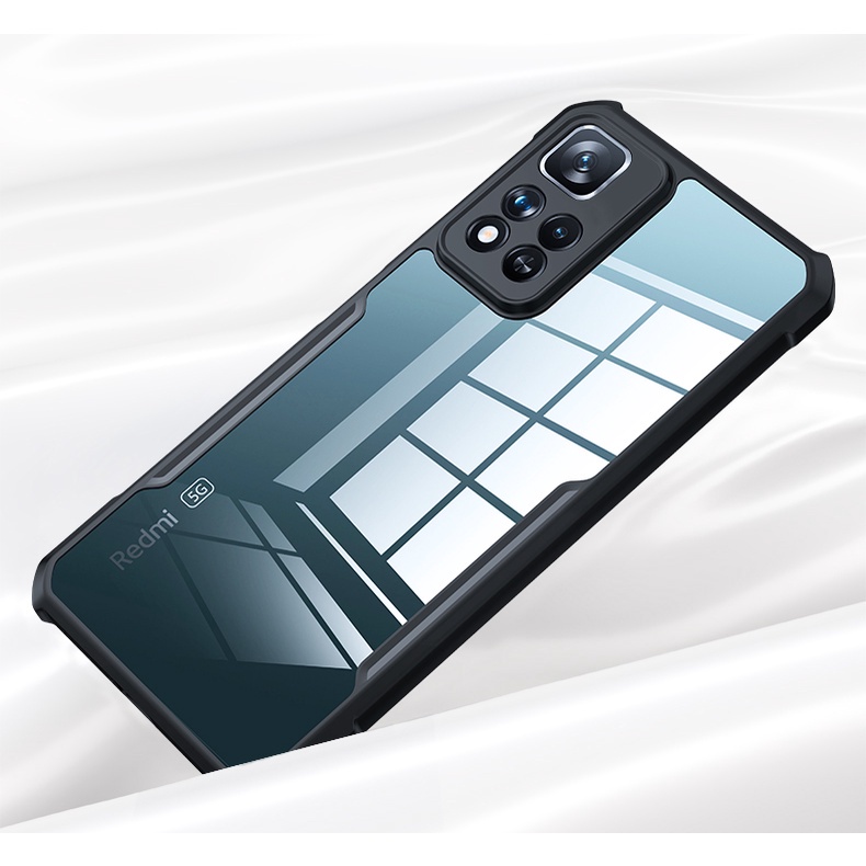 Capa Resistente De TPU Transparente Anti-Impacto Para Xiaomi Redmi Note ...