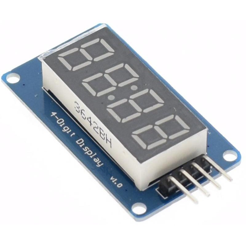 Modulo Display 4 Digitos Tm1637 Relógio Numérico | Shopee Brasil