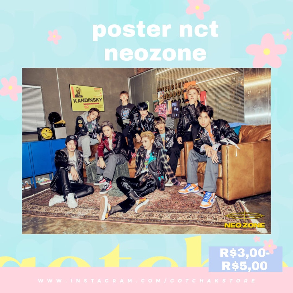 Poster nct neozone | kpop | Shopee Brasil