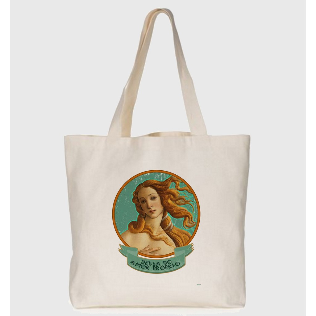 Sacola Ecobag Vênus deusa da beleza | Shopee Brasil