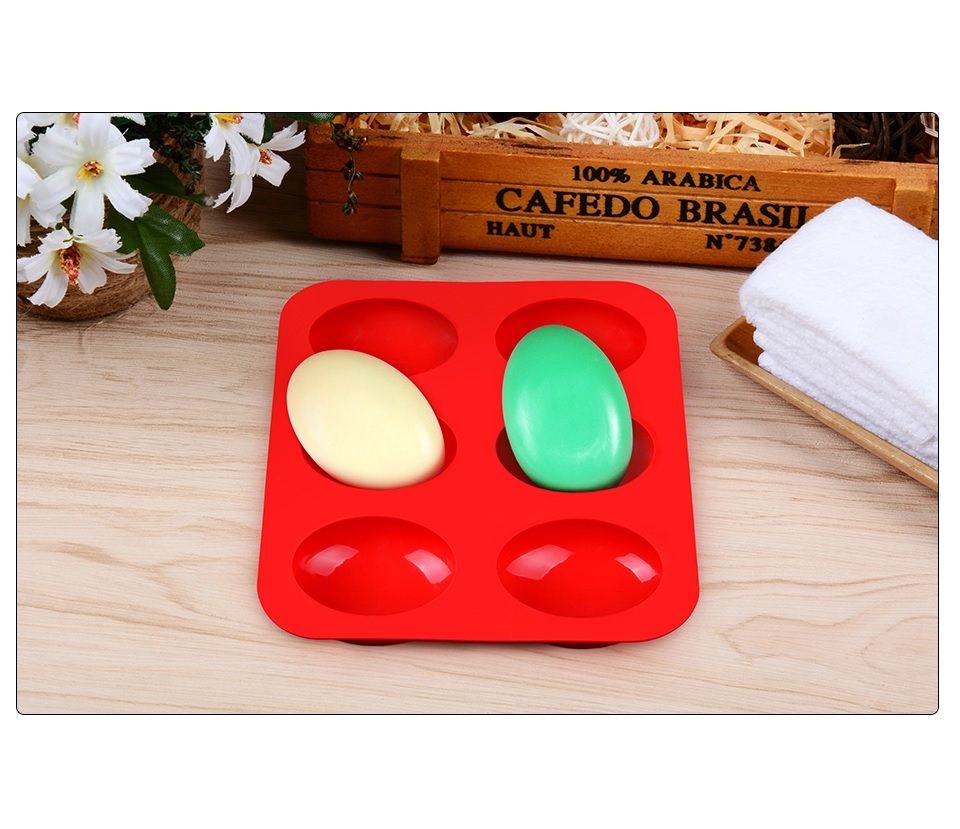 Forma Silicone Sabonete / Molde Sabonete Artesanal - Forma Sabonete ...