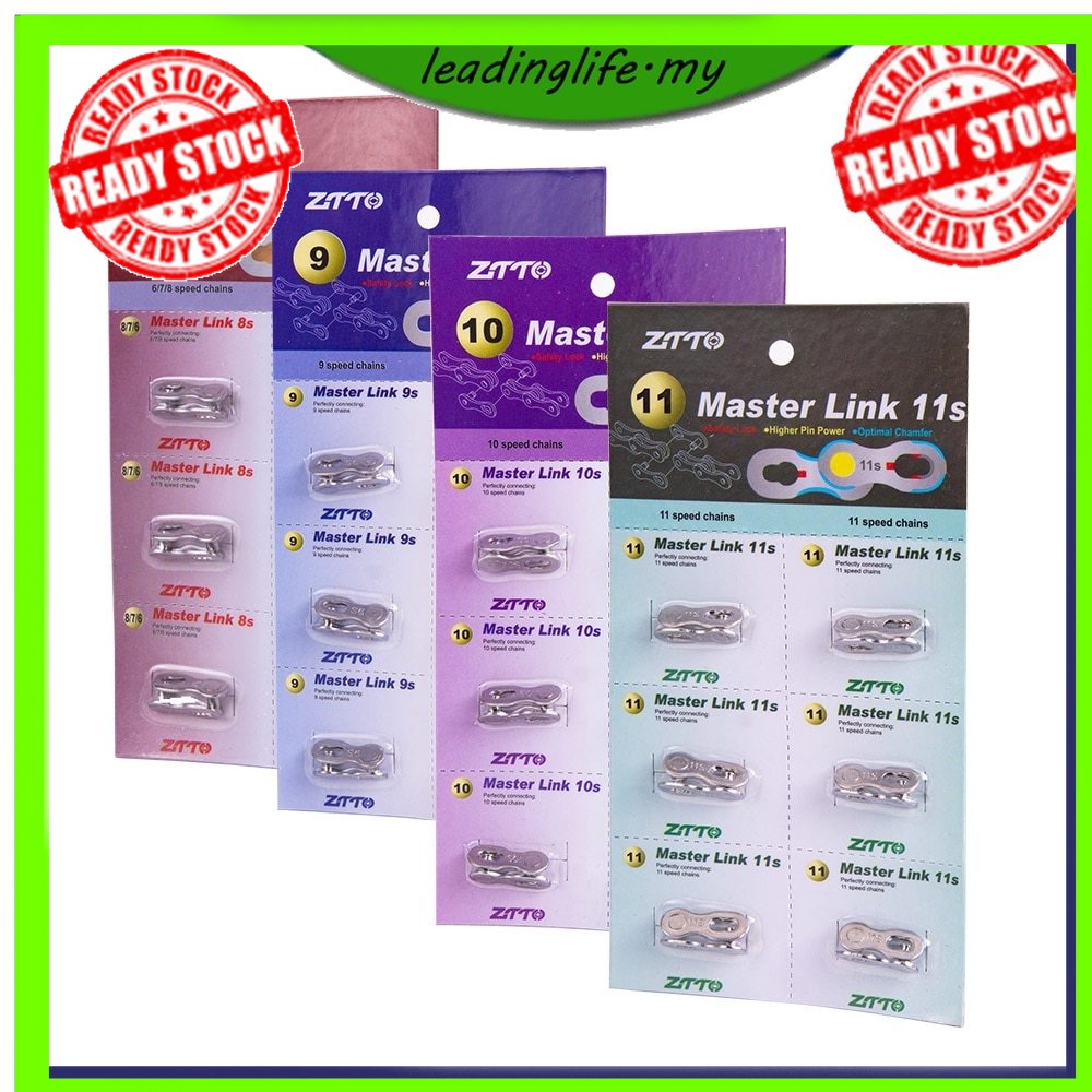 1 Par De Bicicletas Corrente Master Link 11 Velocidade 10 Falta 8s 9s ...