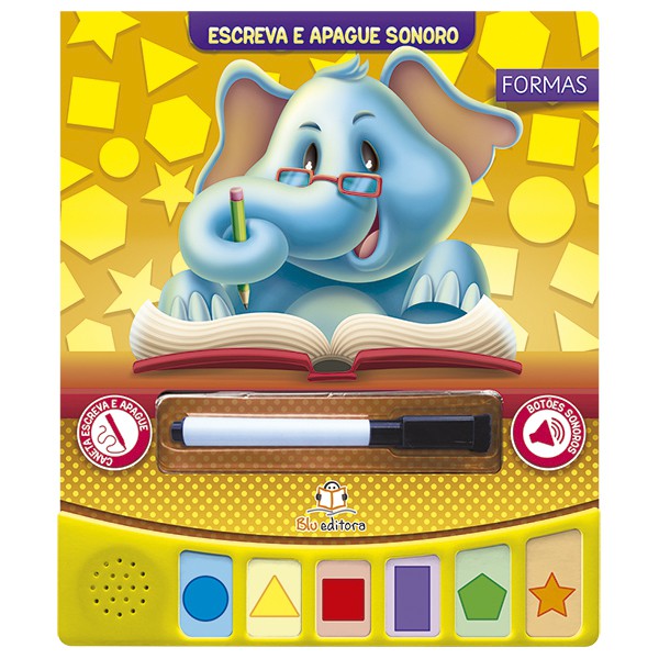 Livro Escreva e apague sonoro -Formas ( Blu editora ) | Shopee Brasil Livro Escreva e apague sonoro -Formas ( Blu editora ) | Shopee Brasil