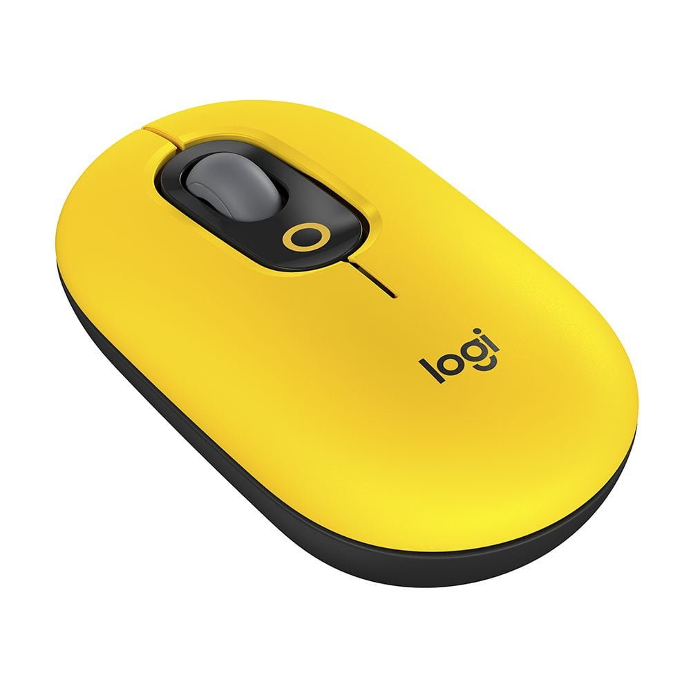 Mouse Sem Fio Logitech POP Amarelo Bluetooth | Shopee Brasil