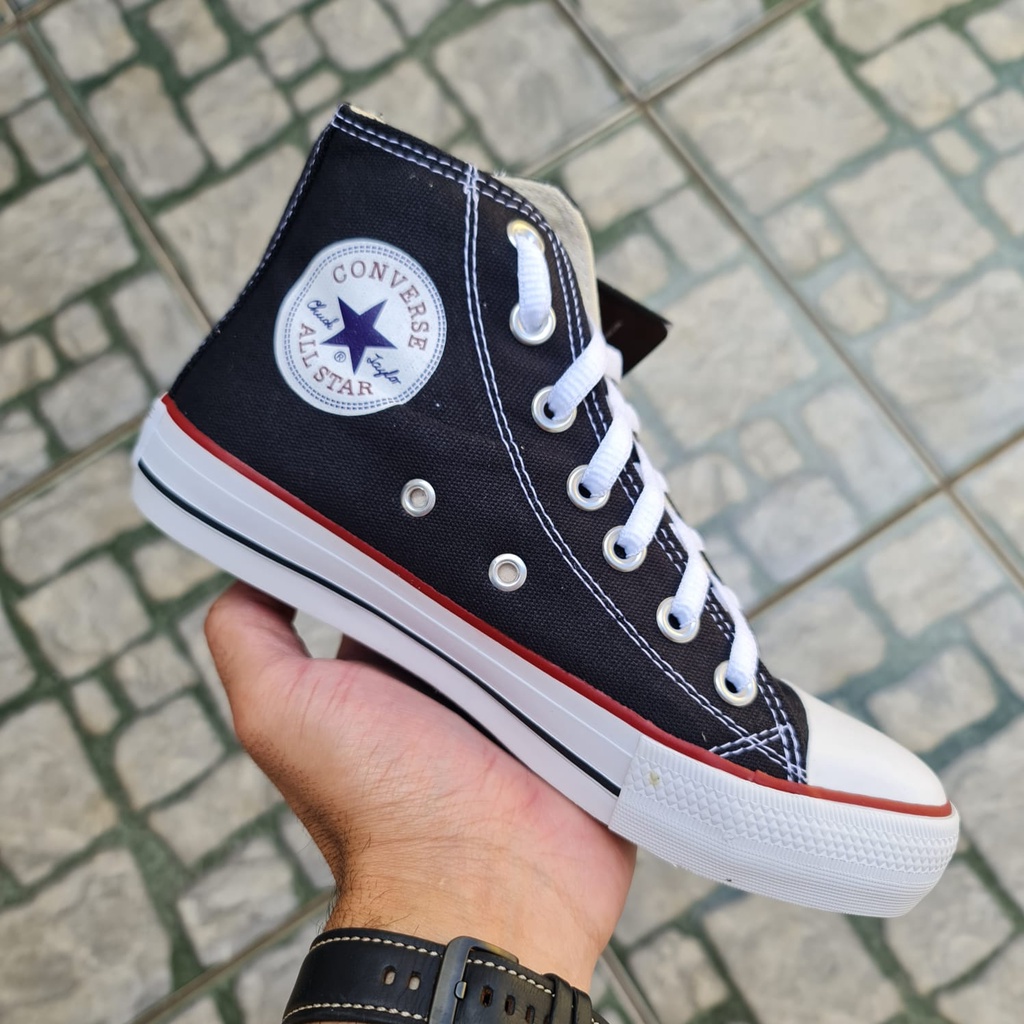 Botinha All Star Premium Cano Alto Tradicional | Shopee Brasil