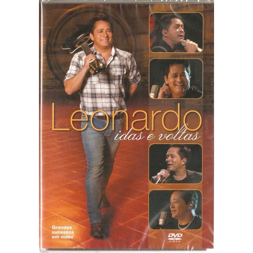 Dvd Leonardo - Idas E Voltas | Shopee Brasil