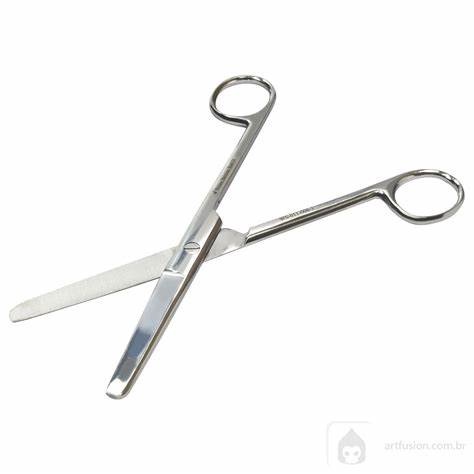 Tesoura Cirurgica Romba/Romba RT. 15 CM Sem ponta Reta WELDON | Shopee ...