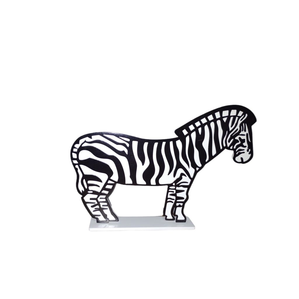 Zebra mdf Display Mesa Para Decoração Festa | Shopee Brasil