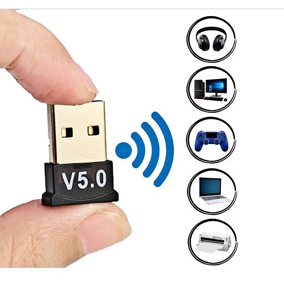 Adaptador E Receptor USB Bluetooth 5.0 Plug usb Transmissor de audio ...