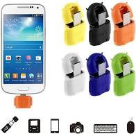 Adaptador Entrada Micro USB para V8 Macho OTG Formato Android para ...