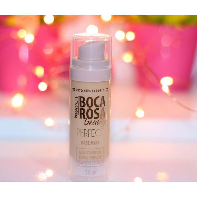 Base Boca Rosa Mate Beauty Perfect Cor 3 Francisa 30ml Payot | Shopee ...