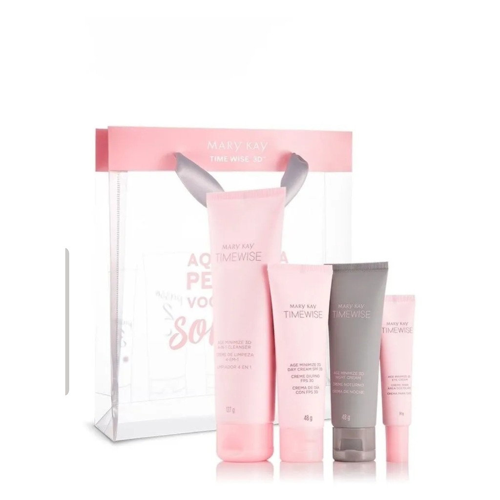 Kit TimeWise/3D/pele/mista/oleosa | Shopee Brasil
