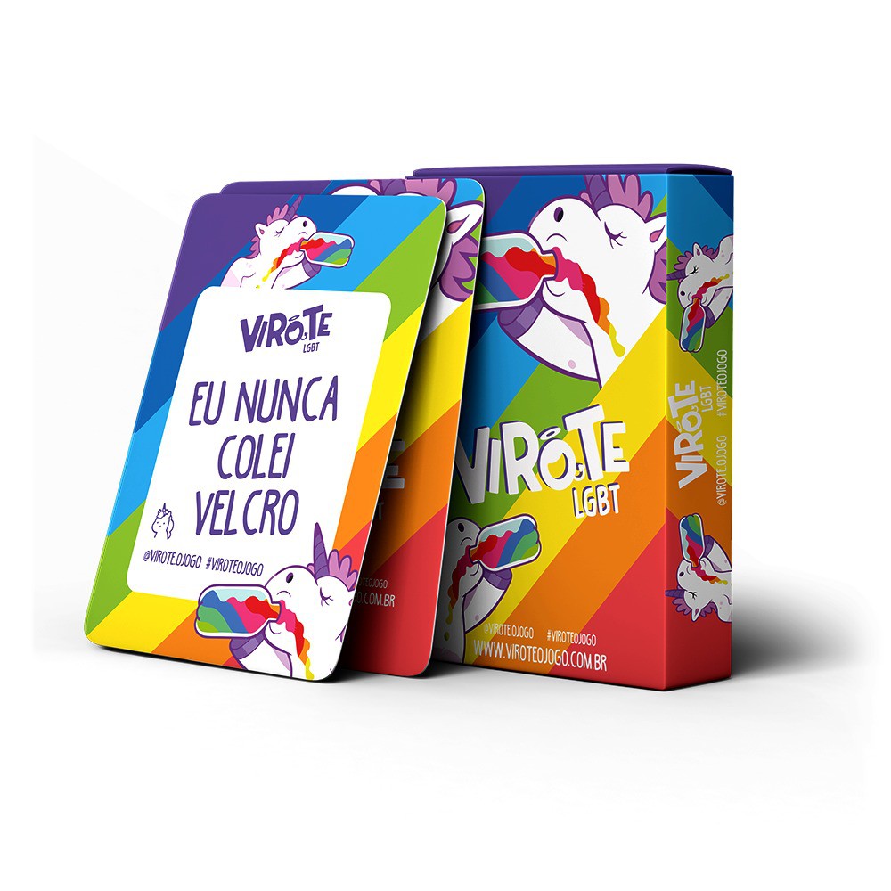 Jogo De Cartas De Bebidas - Virote Eu Nunca Lgbt, Esquenta, Bebão ...