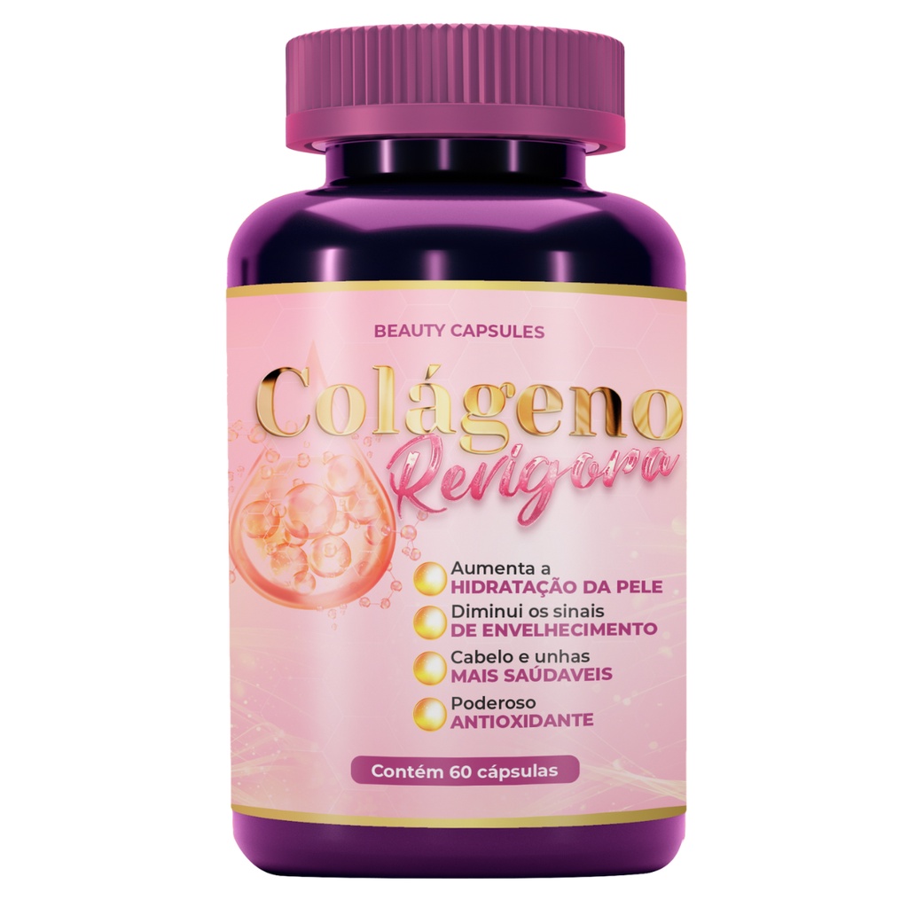 REVIGORA - Colágeno com Acido Hialurônico 500mg | Shopee Brasil