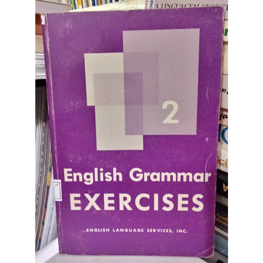 Livro English Grammar Exercises 2 English Language Services Shopee