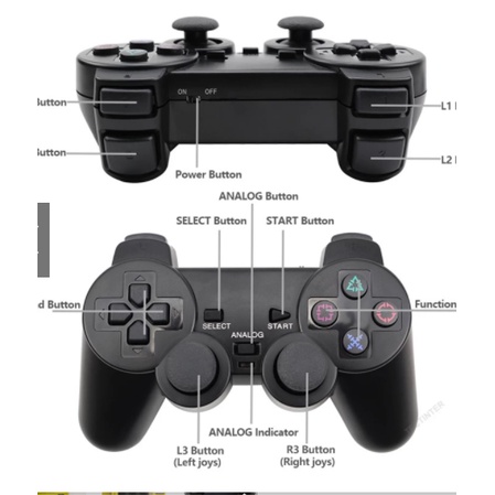 Controle Sem Fio Para Ps2 P2 De Video Game | Shopee Brasil