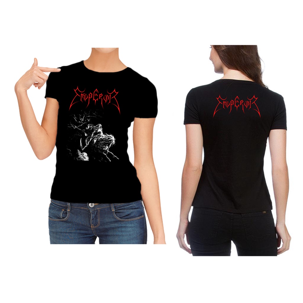 Camisa Emperor EP Wrath Of The Tyrant Ihsahn Samoth Metal Feminina Baby ...