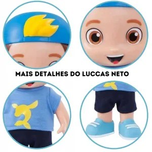 Boneco Lucas Neto - Articulado, 15cm Musical | Shopee Brasil