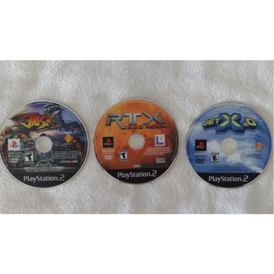 Playstation 2 Jak X Combat Racing - Jet X2O RTX - Red Rock * NTSC ...