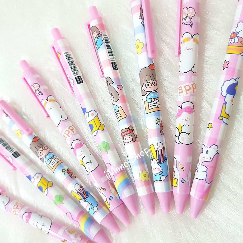 Caneta Estampa Fofa 0.5mm (Estilo Coreana) | Shopee Brasil