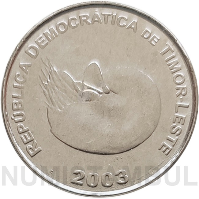 Timor Leste - 1 centavo 2003 moeda | Shopee Brasil