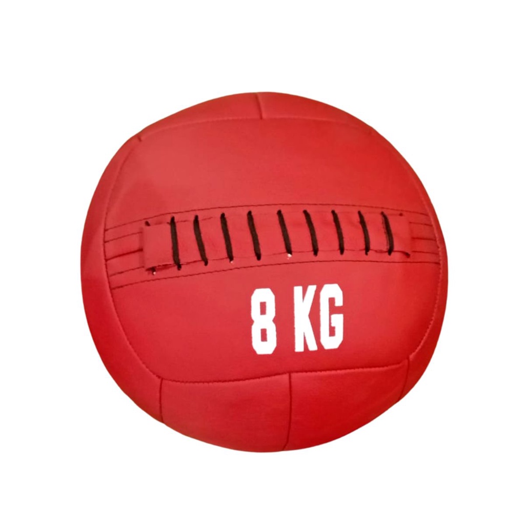 Wall Ball 8kg Super Premium Bola de Peso Couro legitimo | Shopee Brasil
