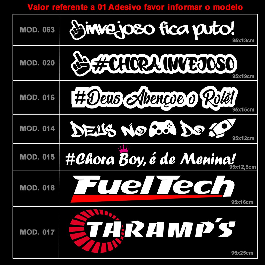 Adesivo Parabrisa Frase Carro Rebaixado Som Automotivo Turbo Aspro Dub Tuning | Shopee Brasil