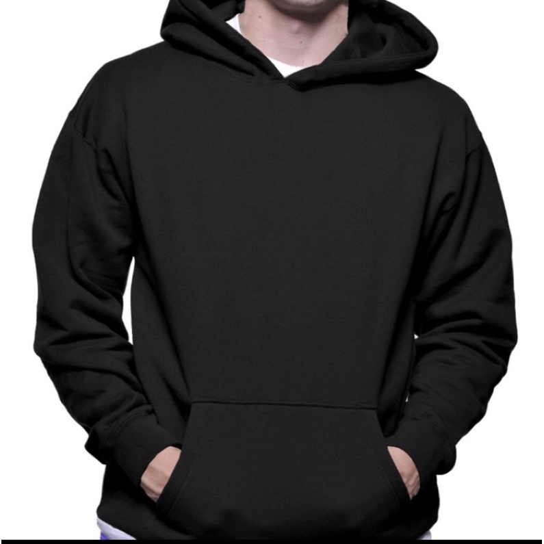 casaco moletom Blusa de frio Lisa Liso para estampar casaco preto | Shopee Brasil