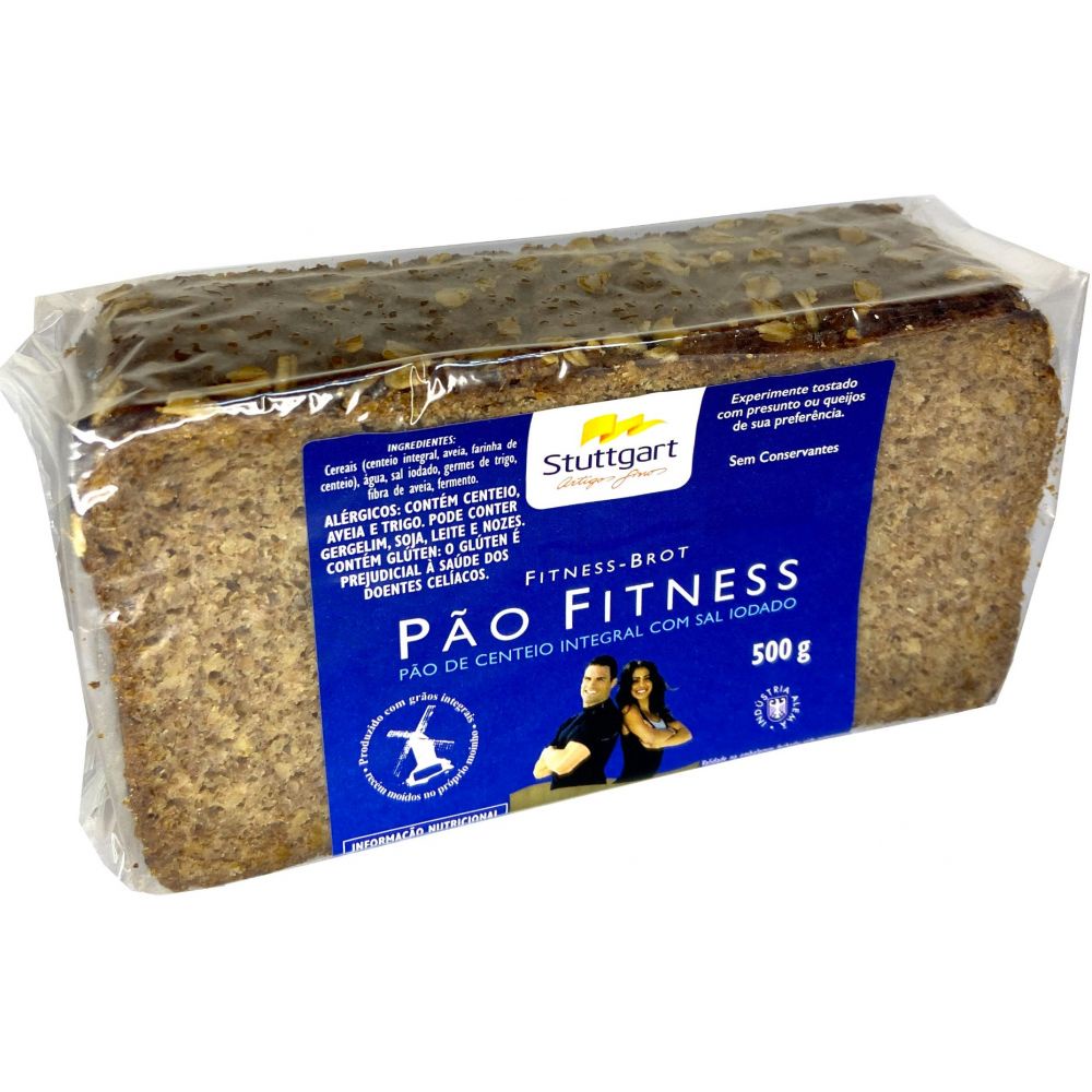 Meierbaer - Pão de Centeio e Trigo Integrais Fitness 500g | Shopee Brasil
