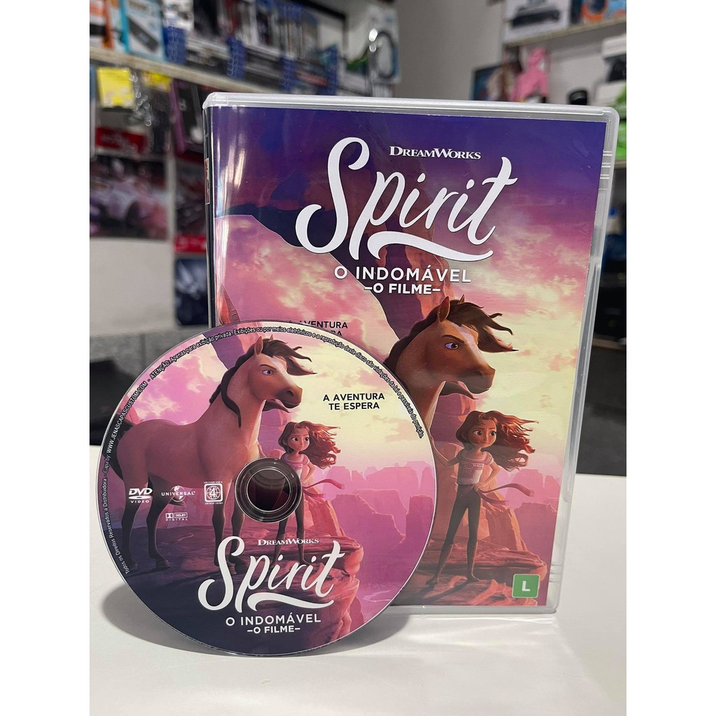 Dvd Filme Spirit - O indomável (2021) - Dual Áudio | Shopee Brasil