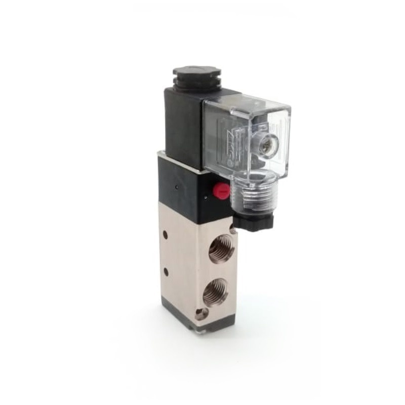 Valvula Solenoide Mola 5/2 Vias 1/4 Pneumatica 220 V | Shopee Brasil