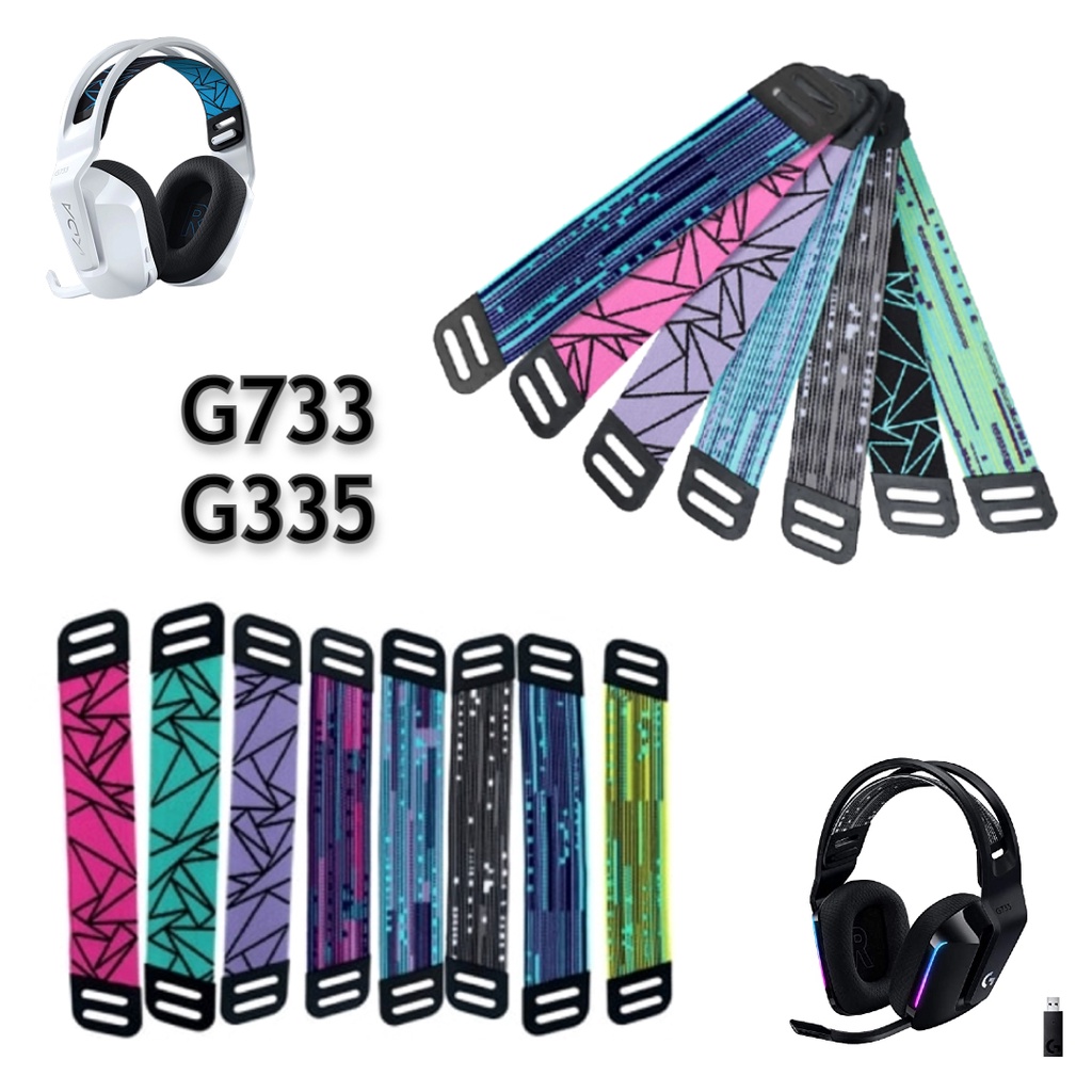 HeadBand Tira Arco Faixa Tecido Logitech G733 G335 | Shopee Brasil