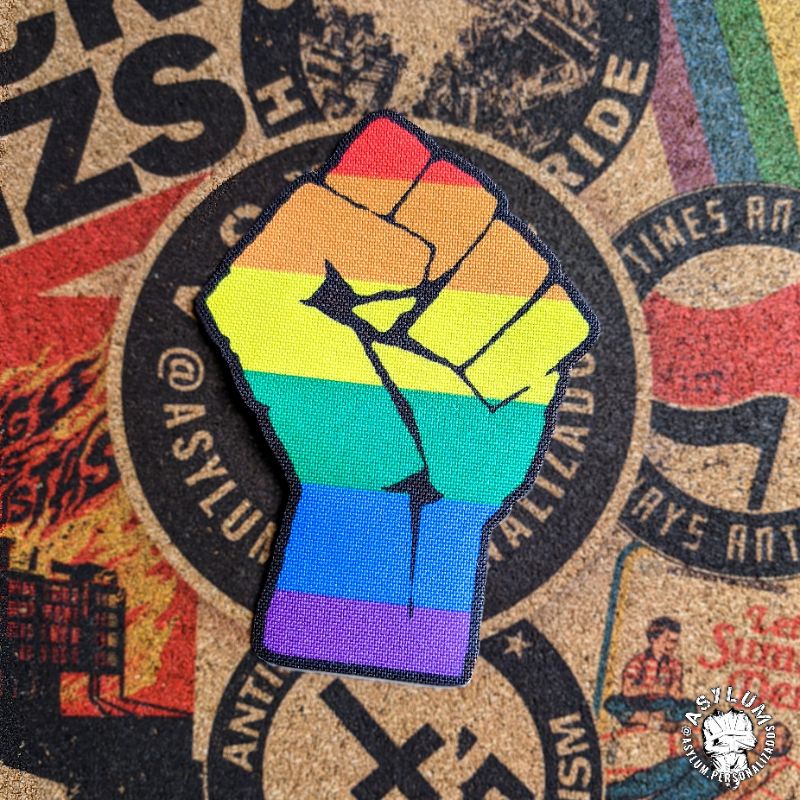 Patch - Resistência LGBTQ - Sublimado Thermocolante / LGBT APLIQUE ...
