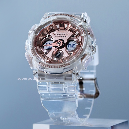 Casio G-SHOCK GA-120-1A Jelly Series Relógio Esportivo Transparente ...