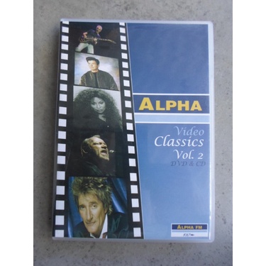 DVD Alpha FM Video Classics volume 1 e 2 - 2 DVDS | Shopee Brasil