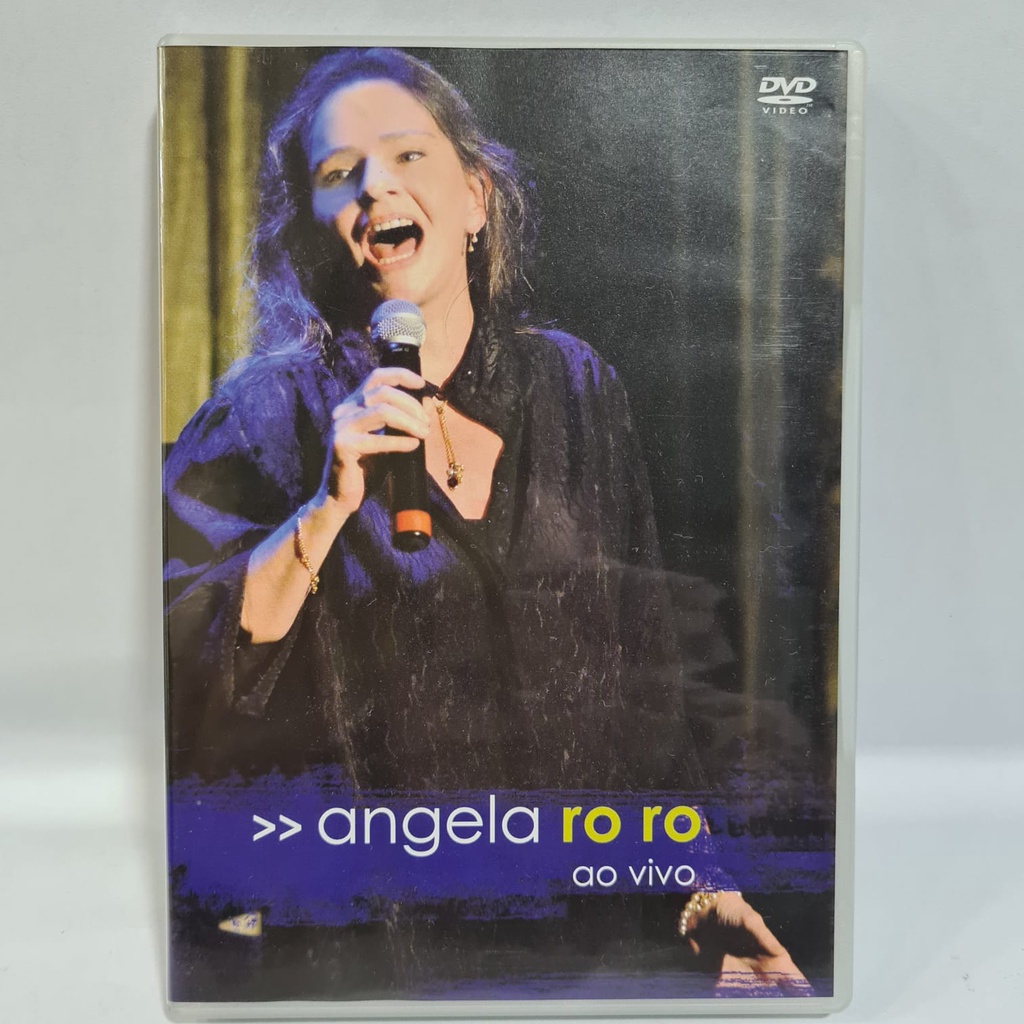DVD Angela Ro Ro – Ao Vivo - Original | Shopee Brasil