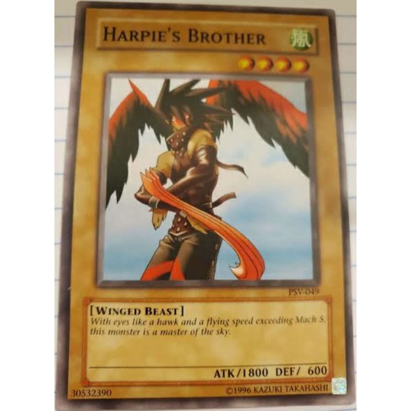Harpie's Brother PSV-049 Comum Yugioh | Shopee Brasil