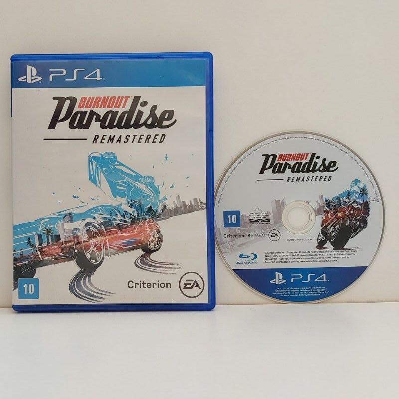 Burnout Paradise Remastered PS4 Original Mídia Física Pronta Entrega ...